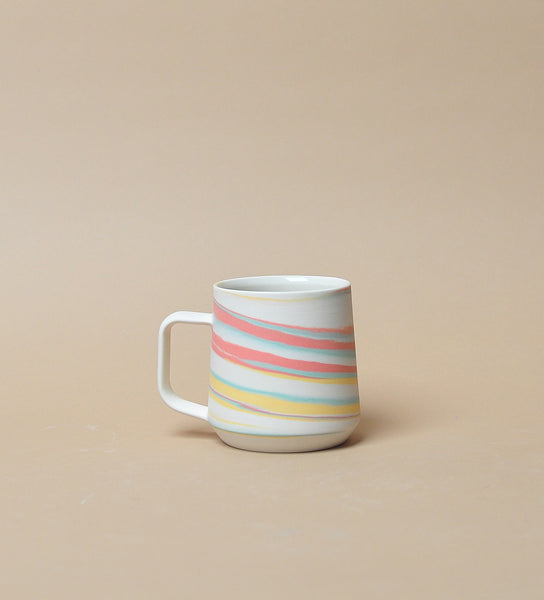 Taffy Mug - Tri-Color – Clay Factor Ceramics